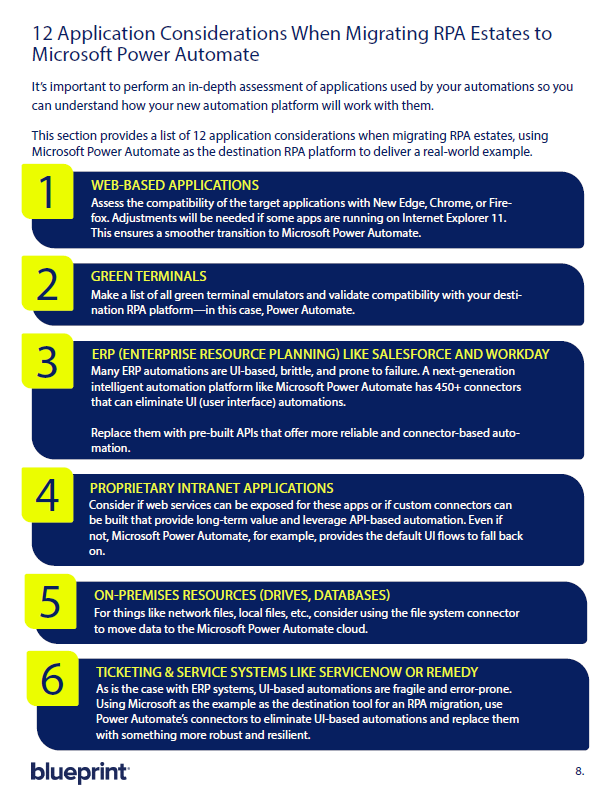 Whitepaper - RPA Migration Best Practices | Blueprint